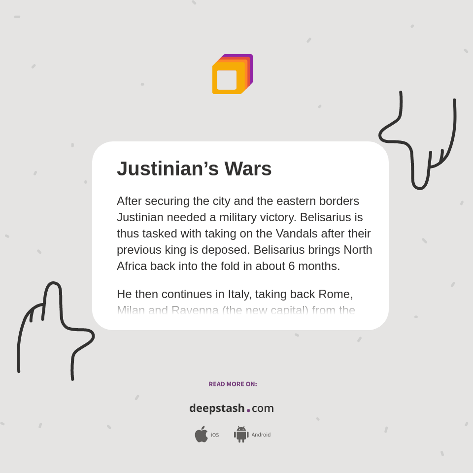 Justinian’s Wars - Deepstash
