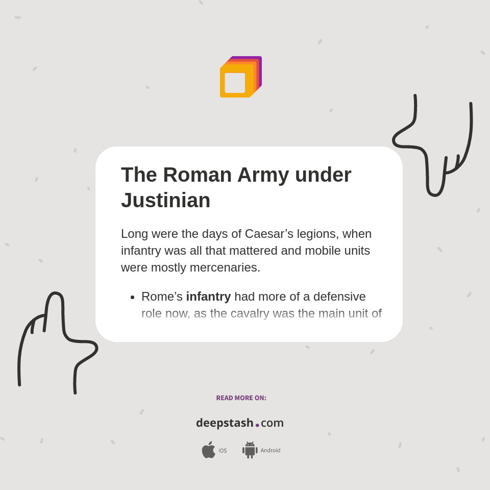 The Roman Army under Justinian - Deepstash