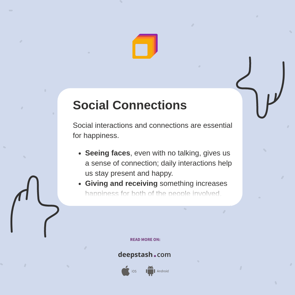 Social Connections - Deepstash