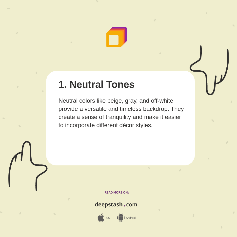 1. Neutral Tones - Deepstash