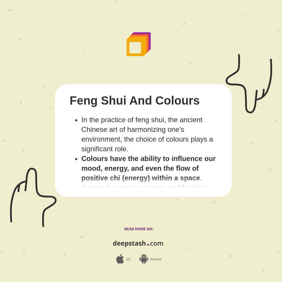 Feng Shui And Colours - Deepstash