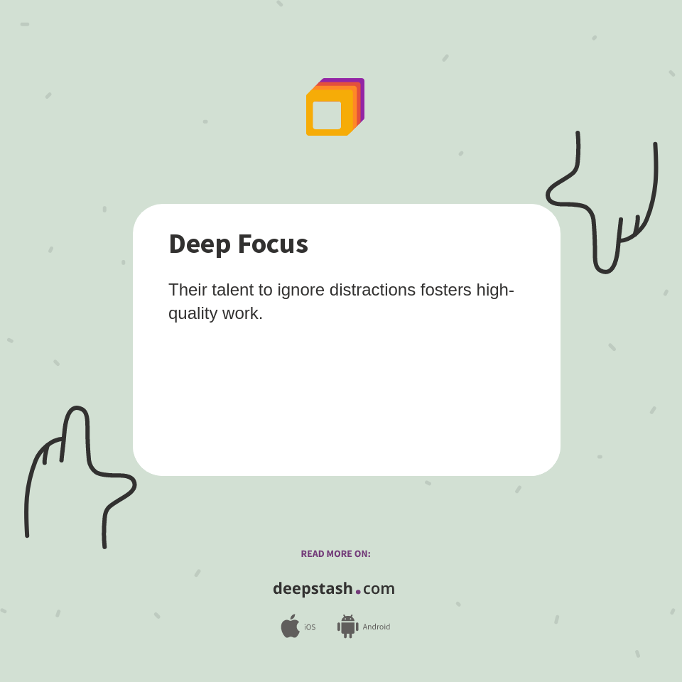 Deep Focus - Deepstash