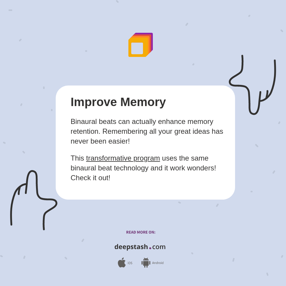 Improve Memory - Deepstash