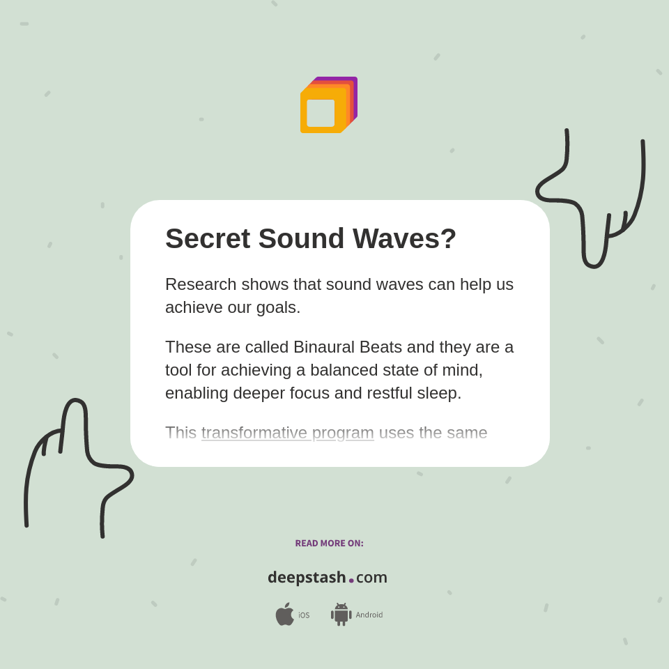 Secret Sound Waves? - Deepstash