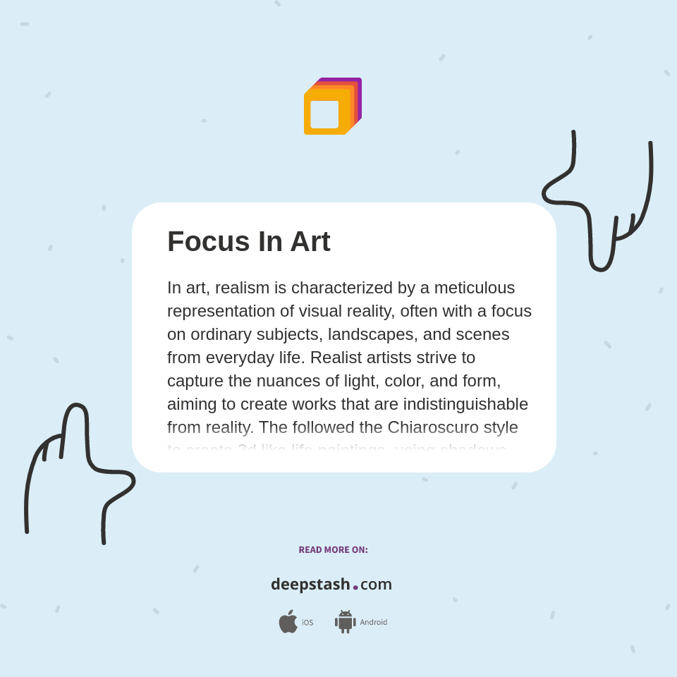 Focus In Art - Deepstash