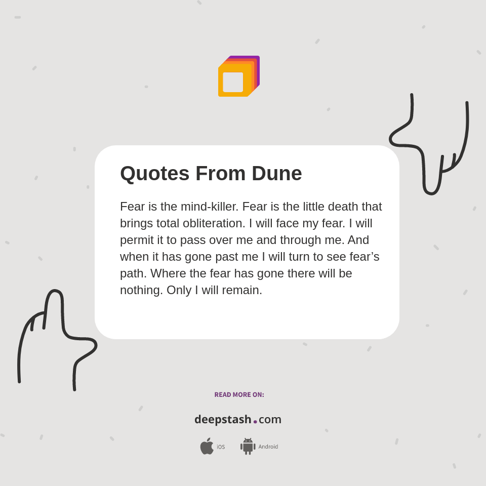 Quotes From Dune - Deepstash