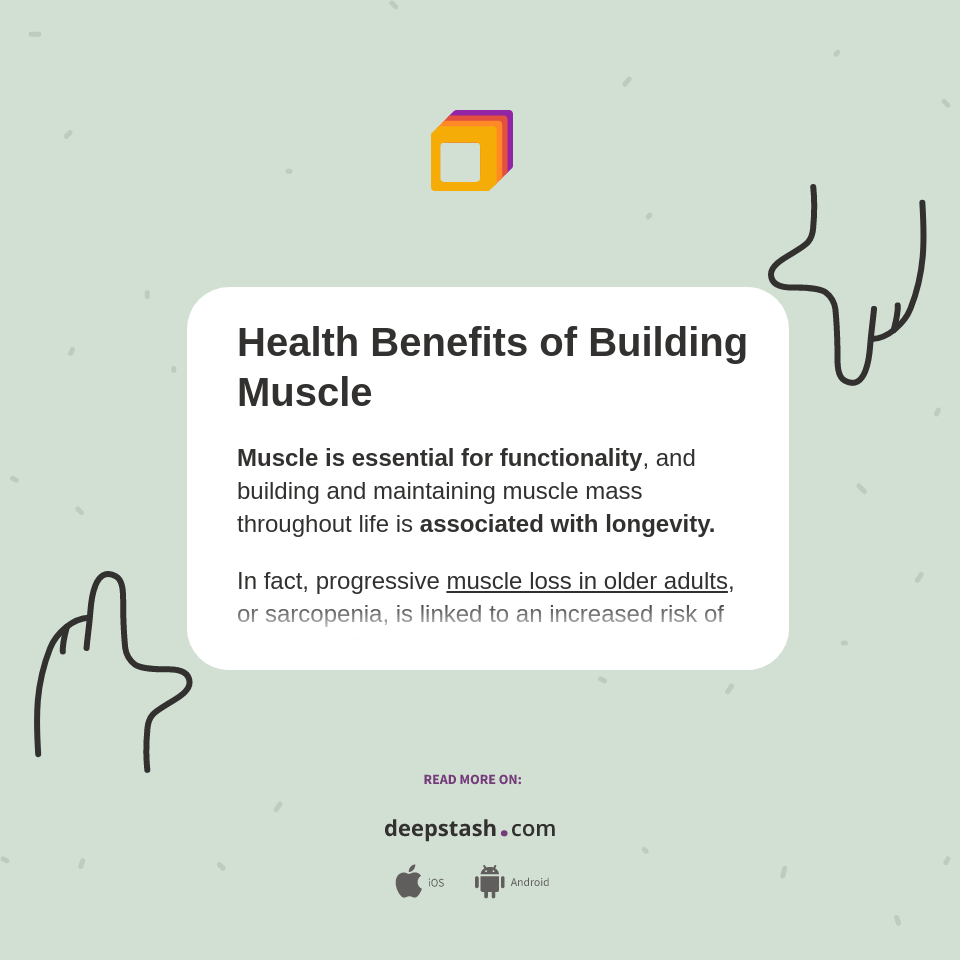 Health Benefits of Building Muscle - Deepstash