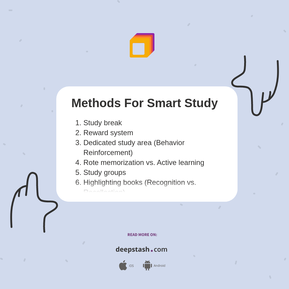 Methods For Smart Study - Deepstash