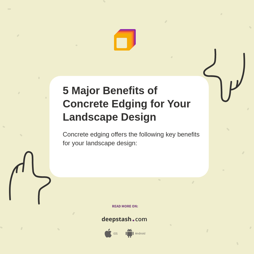 5 Major Benefits of Concrete Edging for Your Landscape Design - Deepstash
