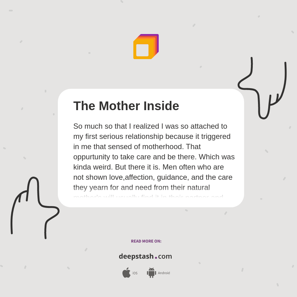 The Mother Inside - Deepstash
