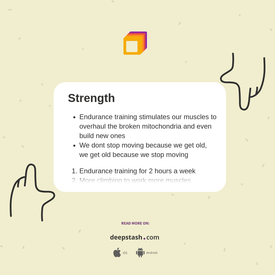 Strength - Deepstash