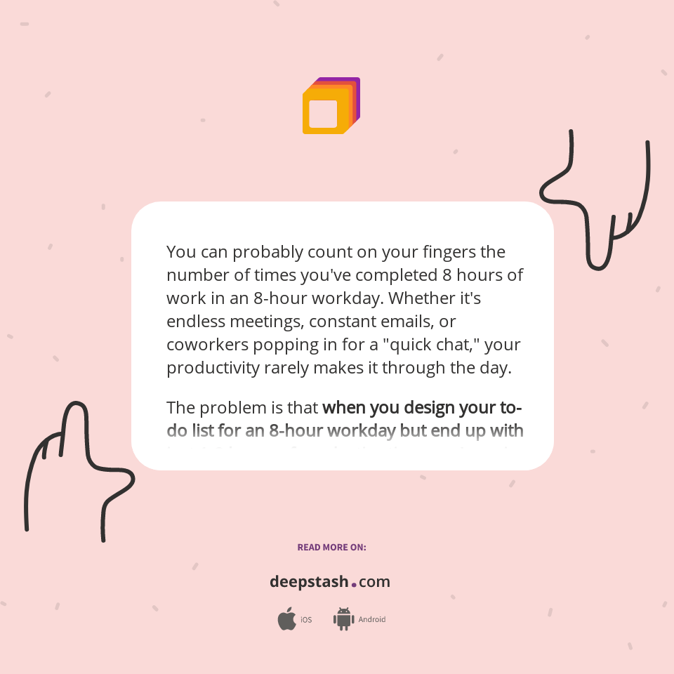 You can probably count on your fingers the number... - Deepstash
