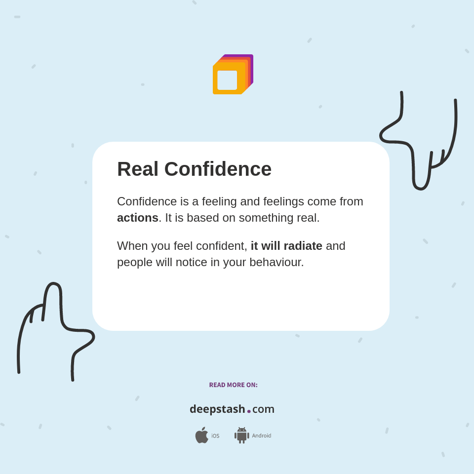 Real Confidence - Deepstash