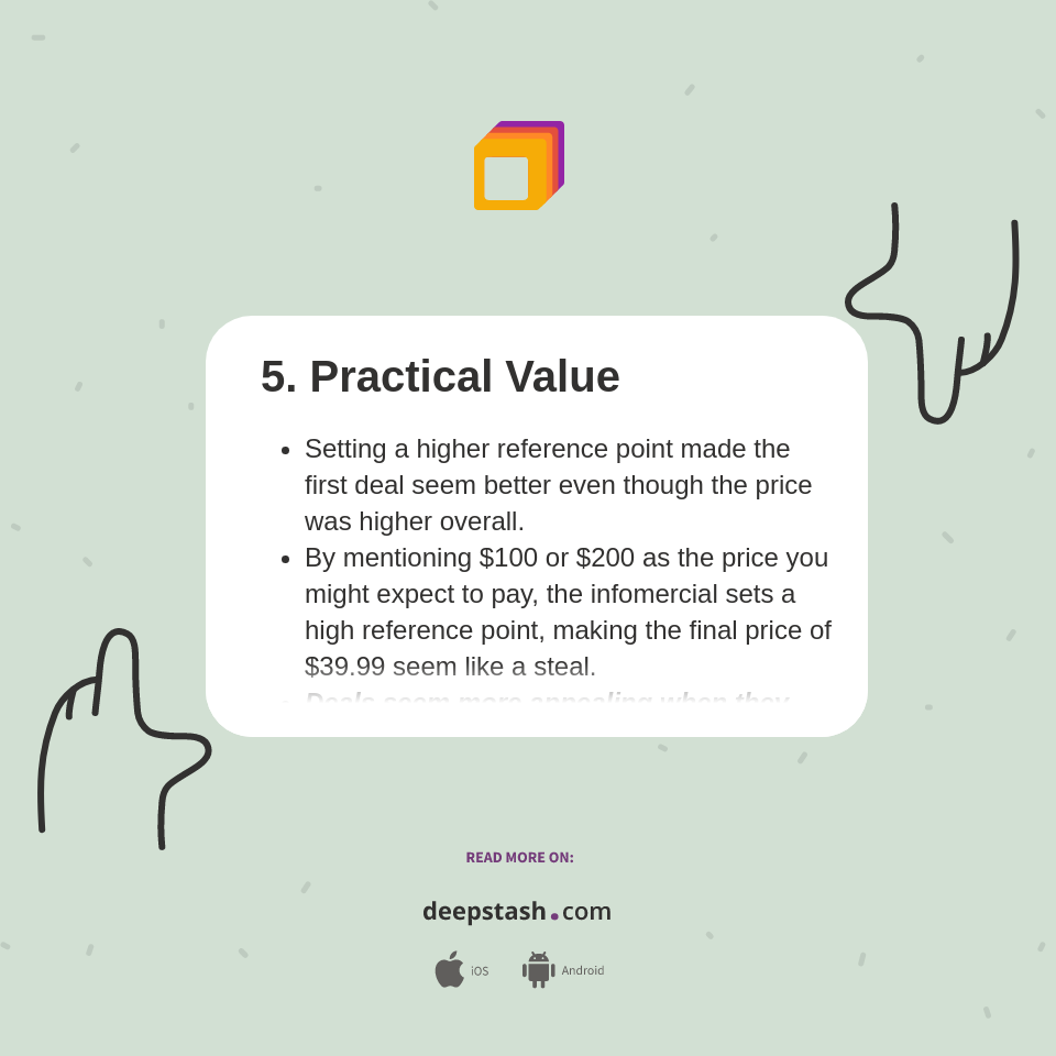 5. Practical Value - Deepstash
