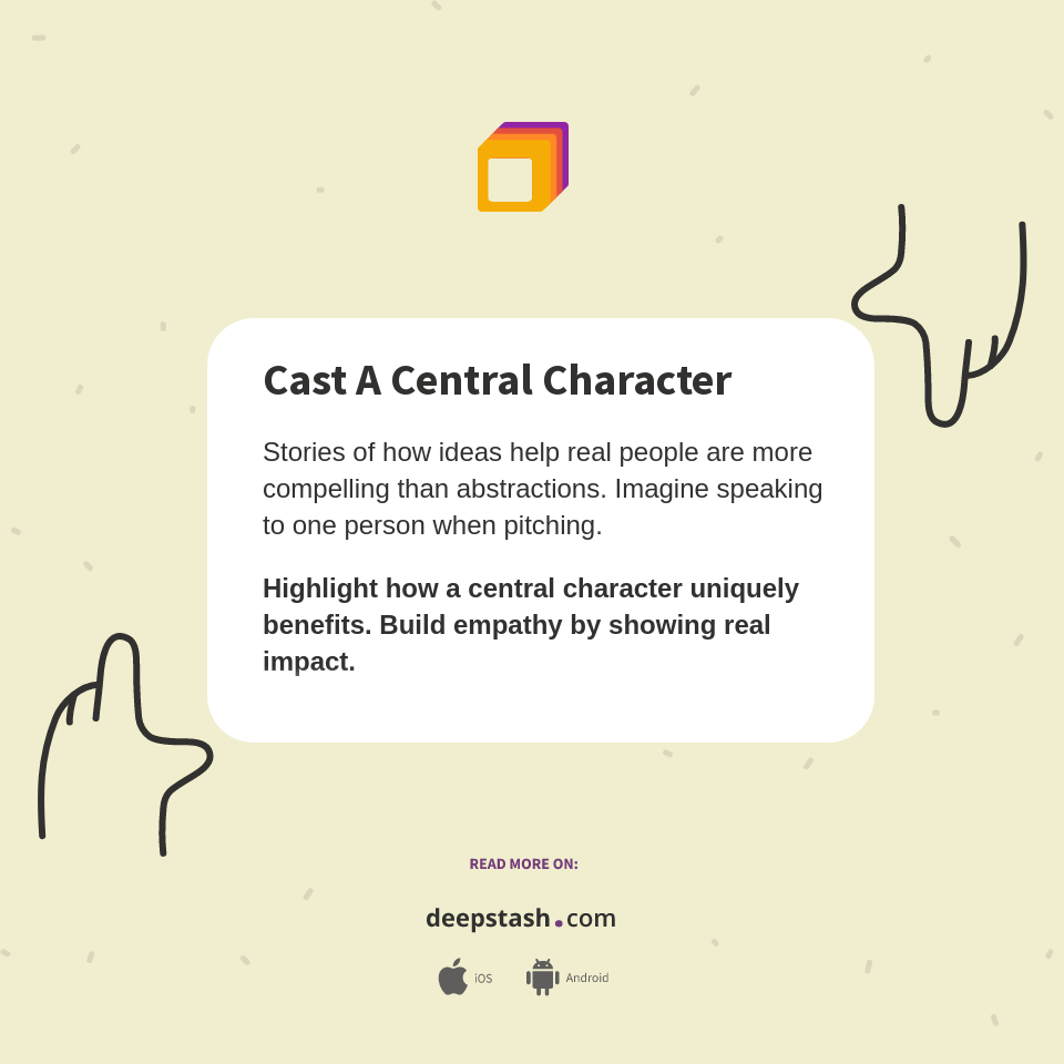 Cast A Central Character - Deepstash