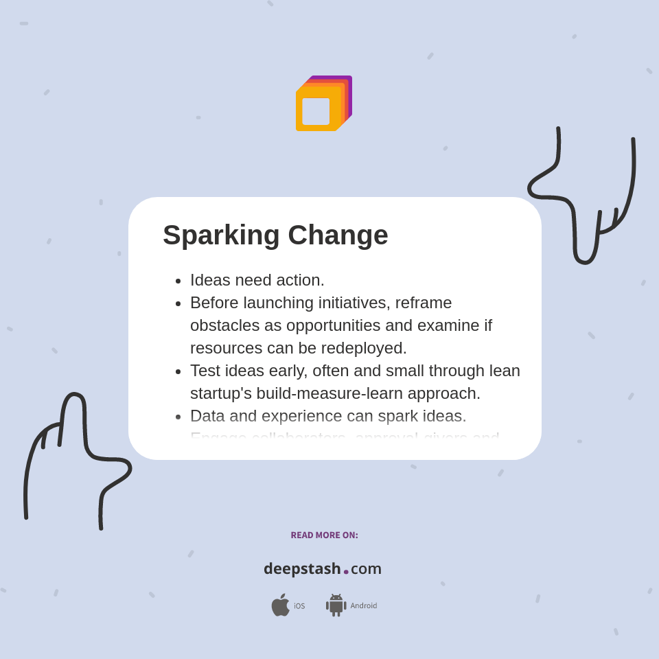 Sparking Change - Deepstash