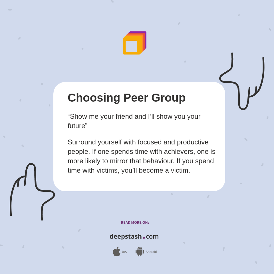 Choosing Peer Group - Deepstash