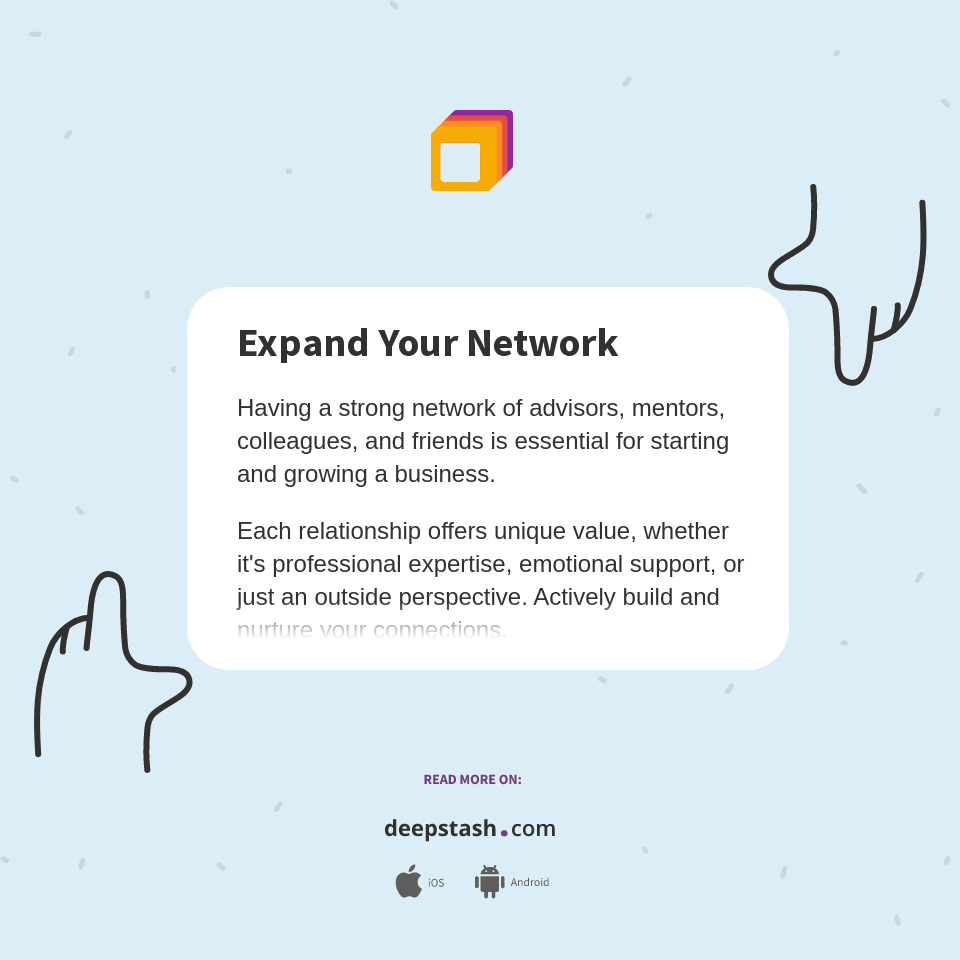 Expand Your Network - Deepstash