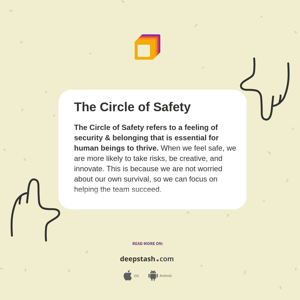 The Circle of Safety - Deepstash