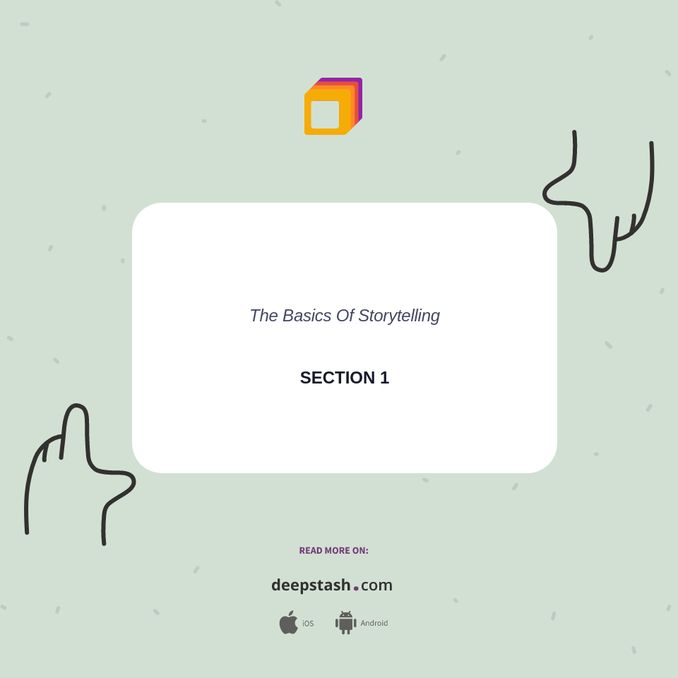 Quote by SECTION 1 - Deepstash