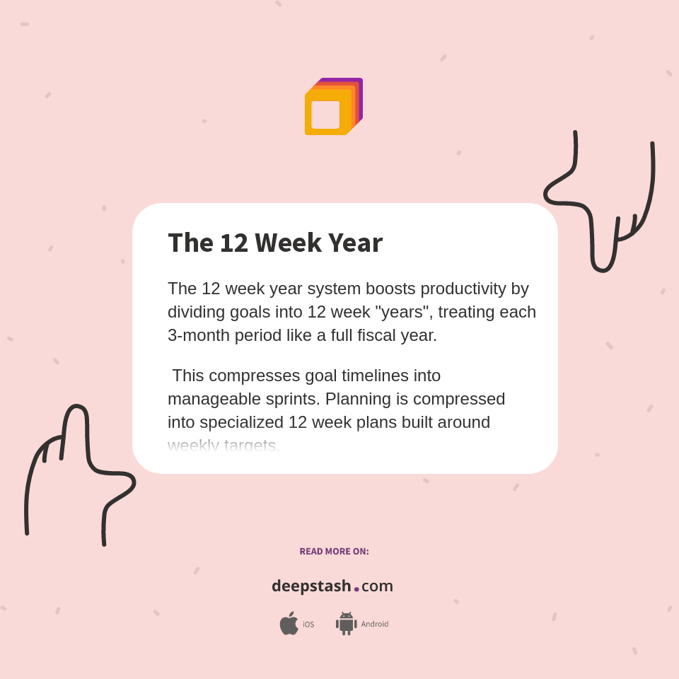 The 12 Week Year - Deepstash