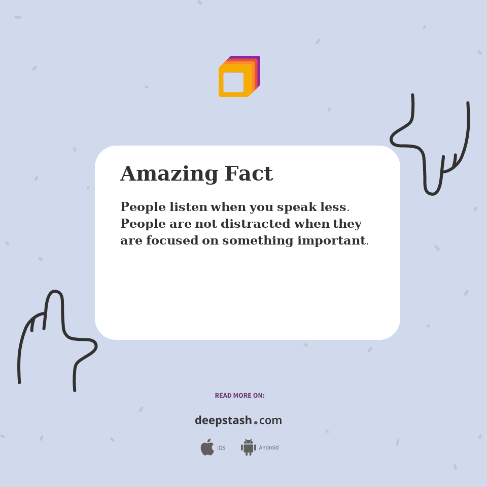 𝐀𝐦𝐚𝐳𝐢𝐧𝐠 𝐅𝐚𝐜𝐭 - Deepstash