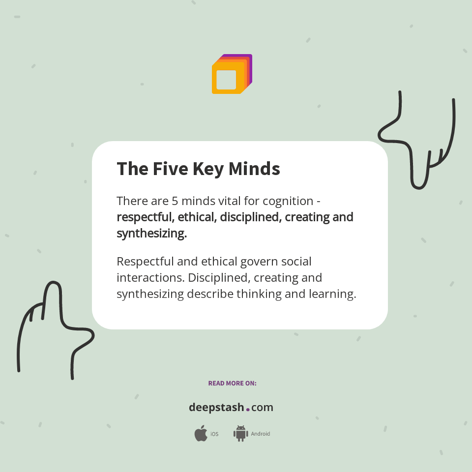 The Five Key Minds - Deepstash
