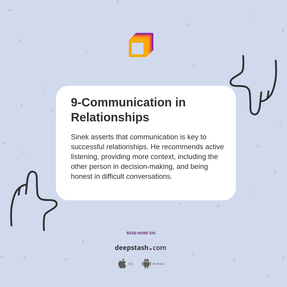 9-Communication in Relationships - Deepstash