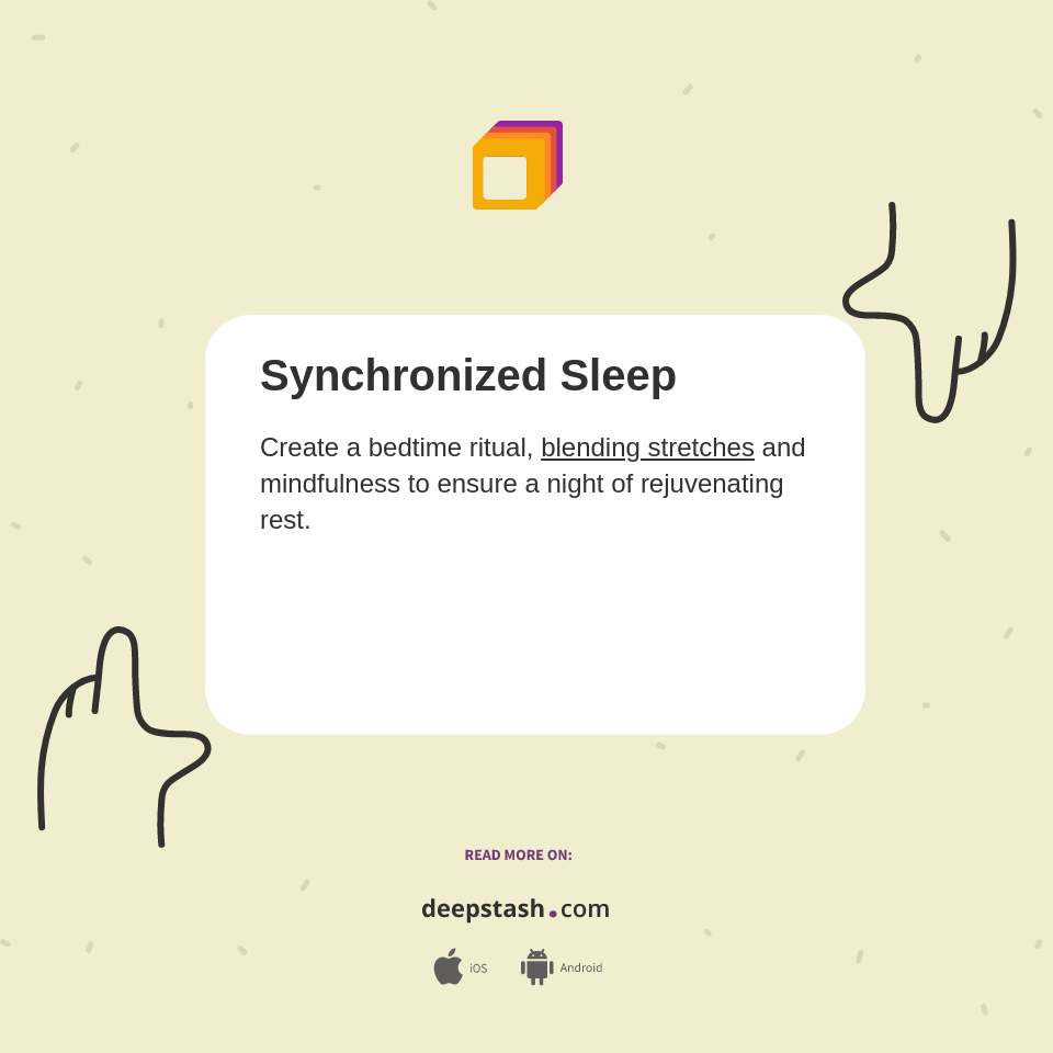 Synchronized Sleep - Deepstash