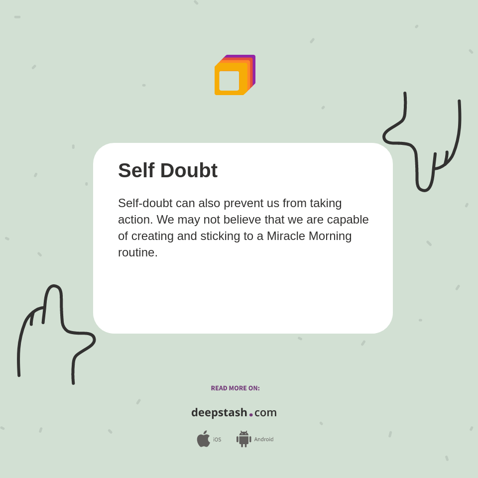 Self Doubt - Deepstash