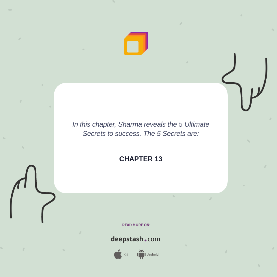 Quote by CHAPTER 13 - Deepstash