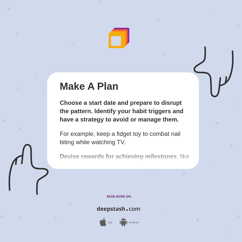 Make A Plan - Deepstash