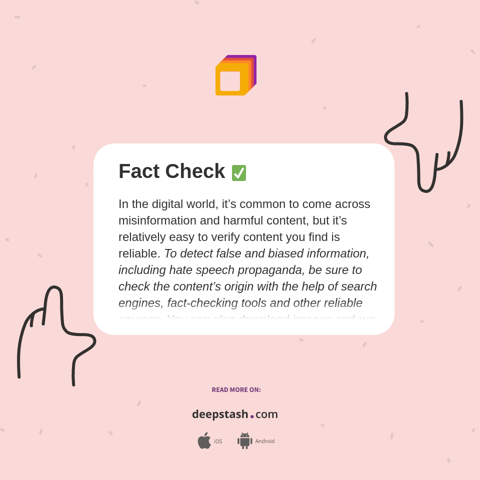 Fact Check - Deepstash