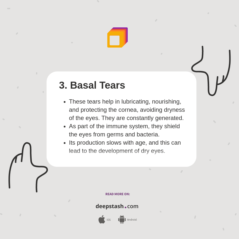 3. Basal Tears - Deepstash