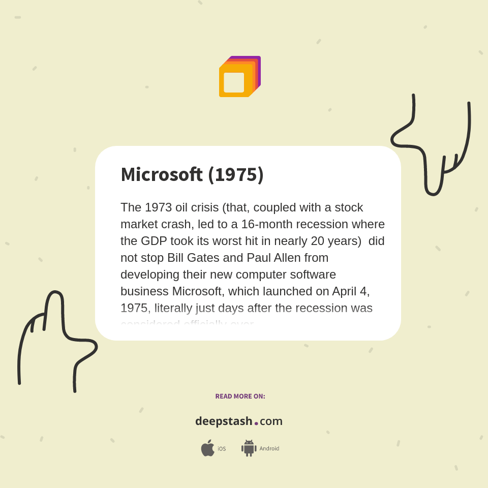 Microsoft (1975) - Deepstash