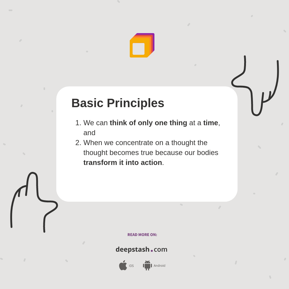 Basic Principles - Deepstash
