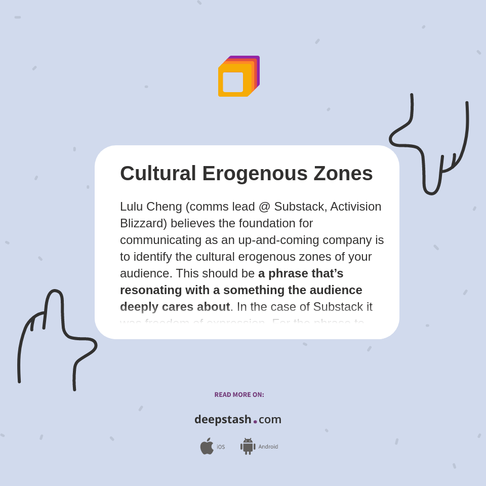 Cultural Erogenous Zones - Deepstash