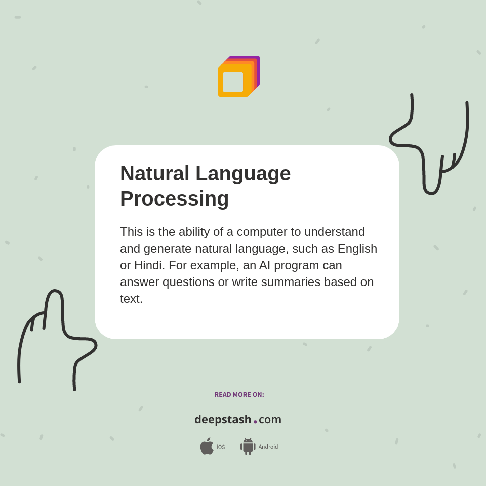 Natural Language Processing - Deepstash