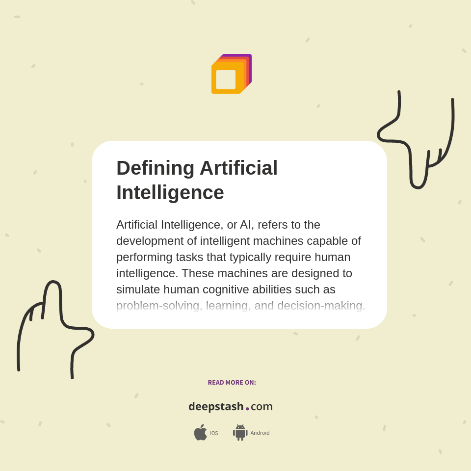Defining Artificial Intelligence - Deepstash