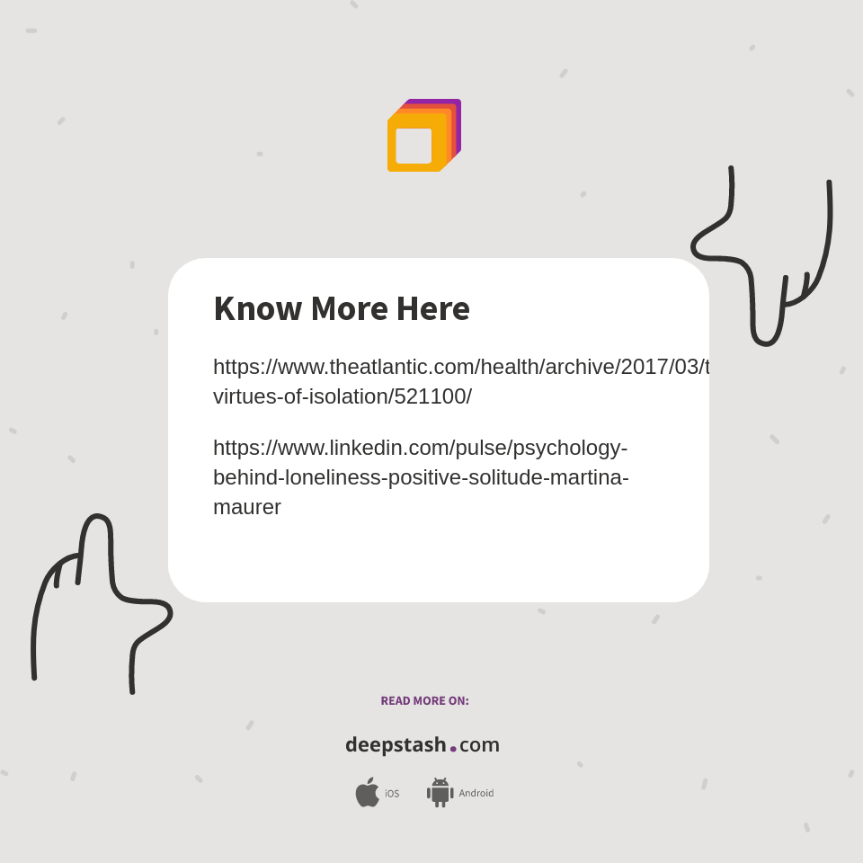 Know More Here - Deepstash