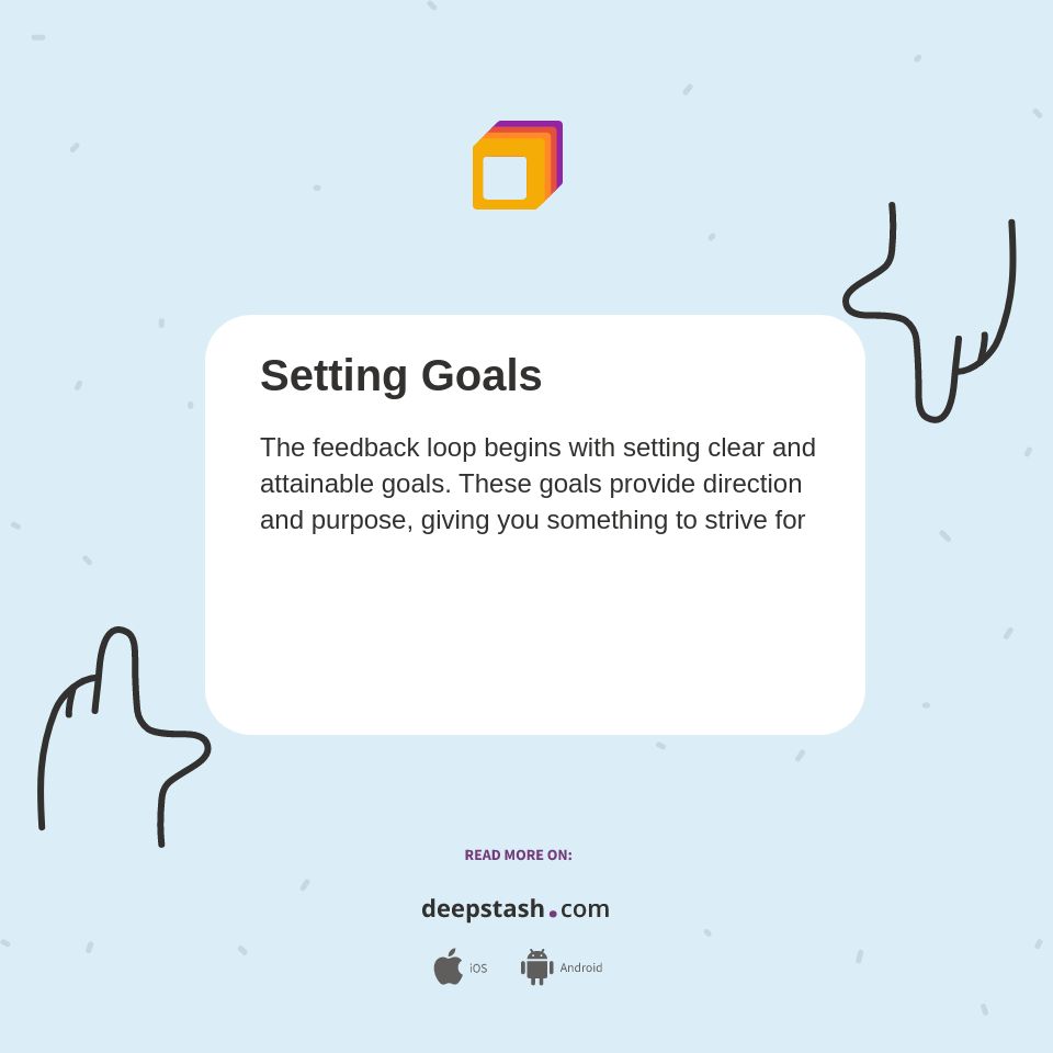 Setting Goals - Deepstash