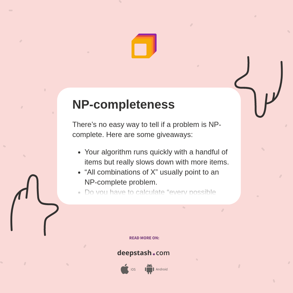 NP-completeness - Deepstash