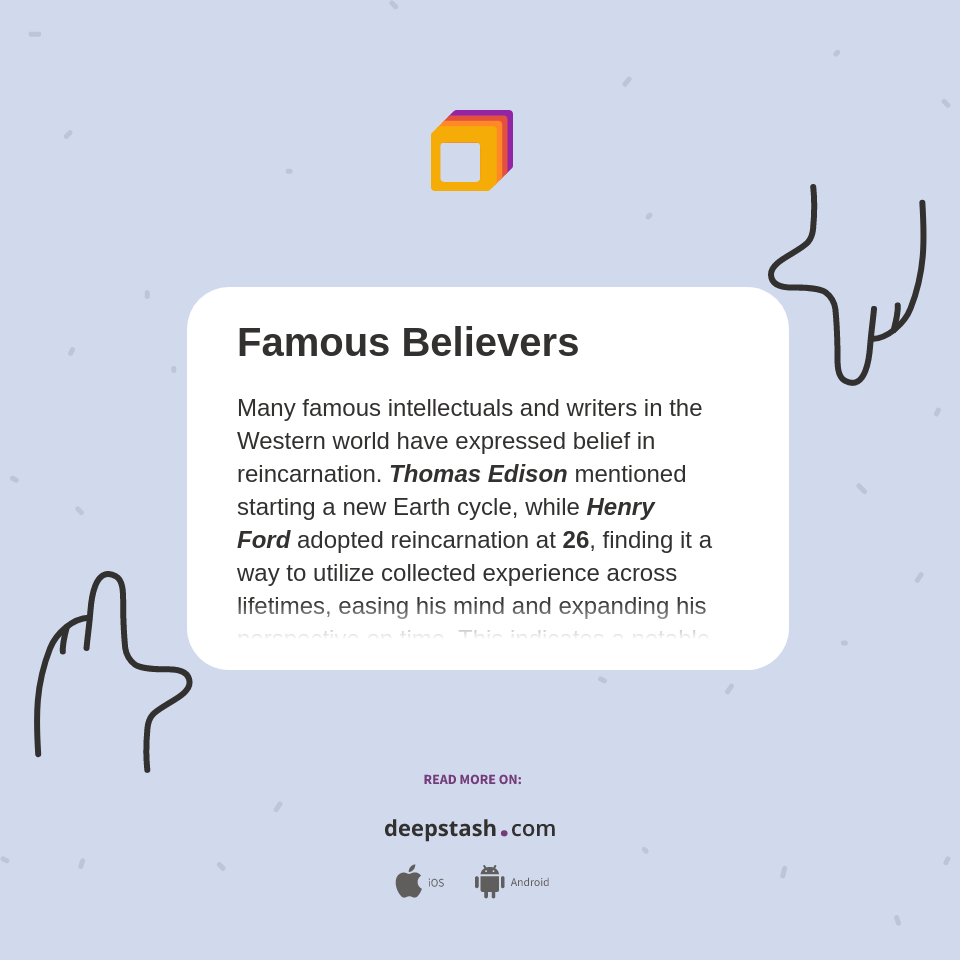 Famous Believers - Deepstash