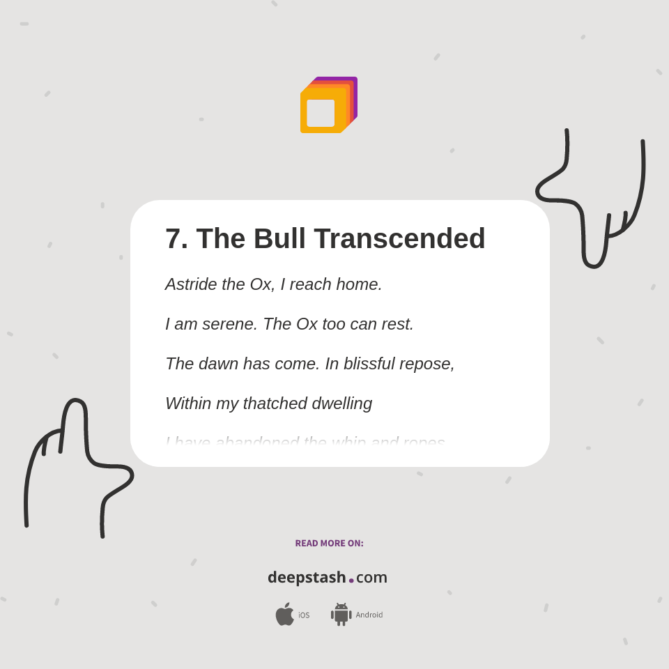 7. The Bull Transcended - Deepstash