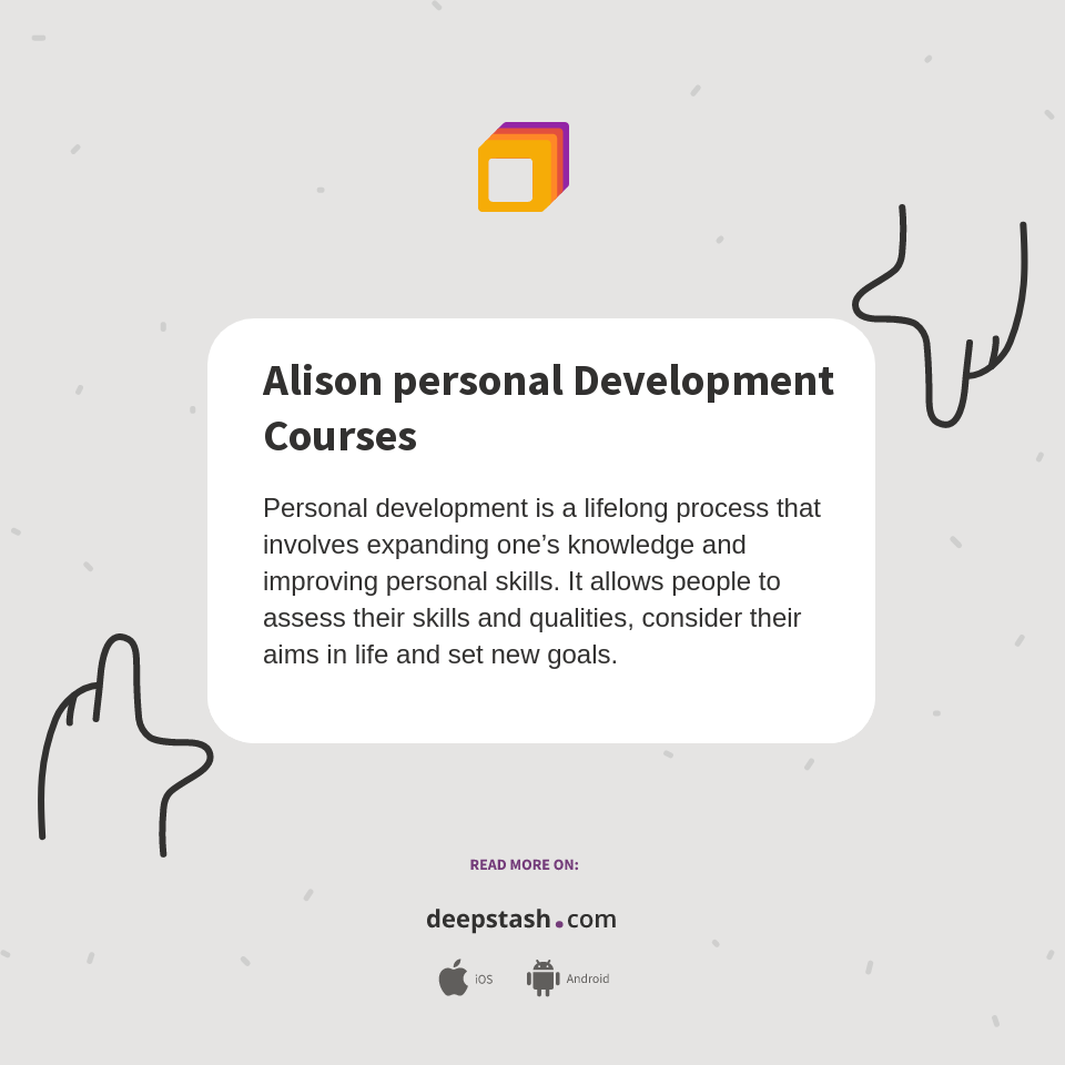 Alison personal Development Courses - Deepstash