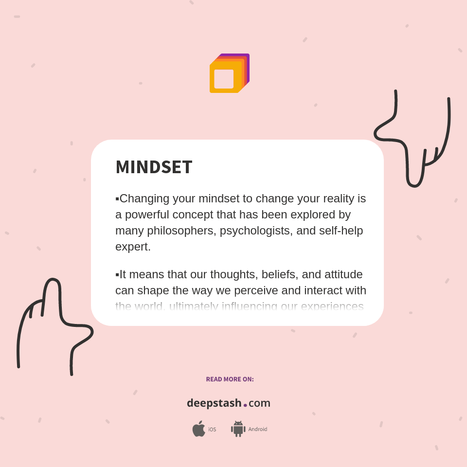 MINDSET - Deepstash