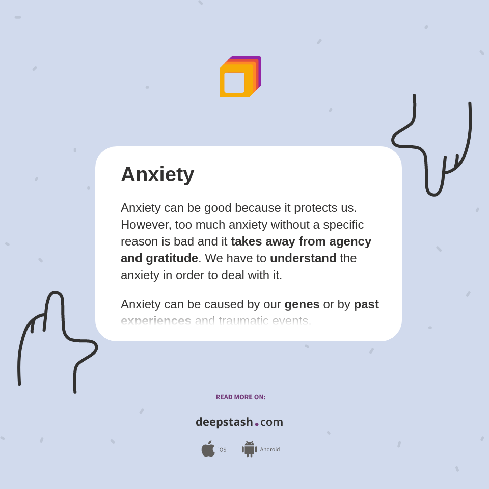 Anxiety Deepstash