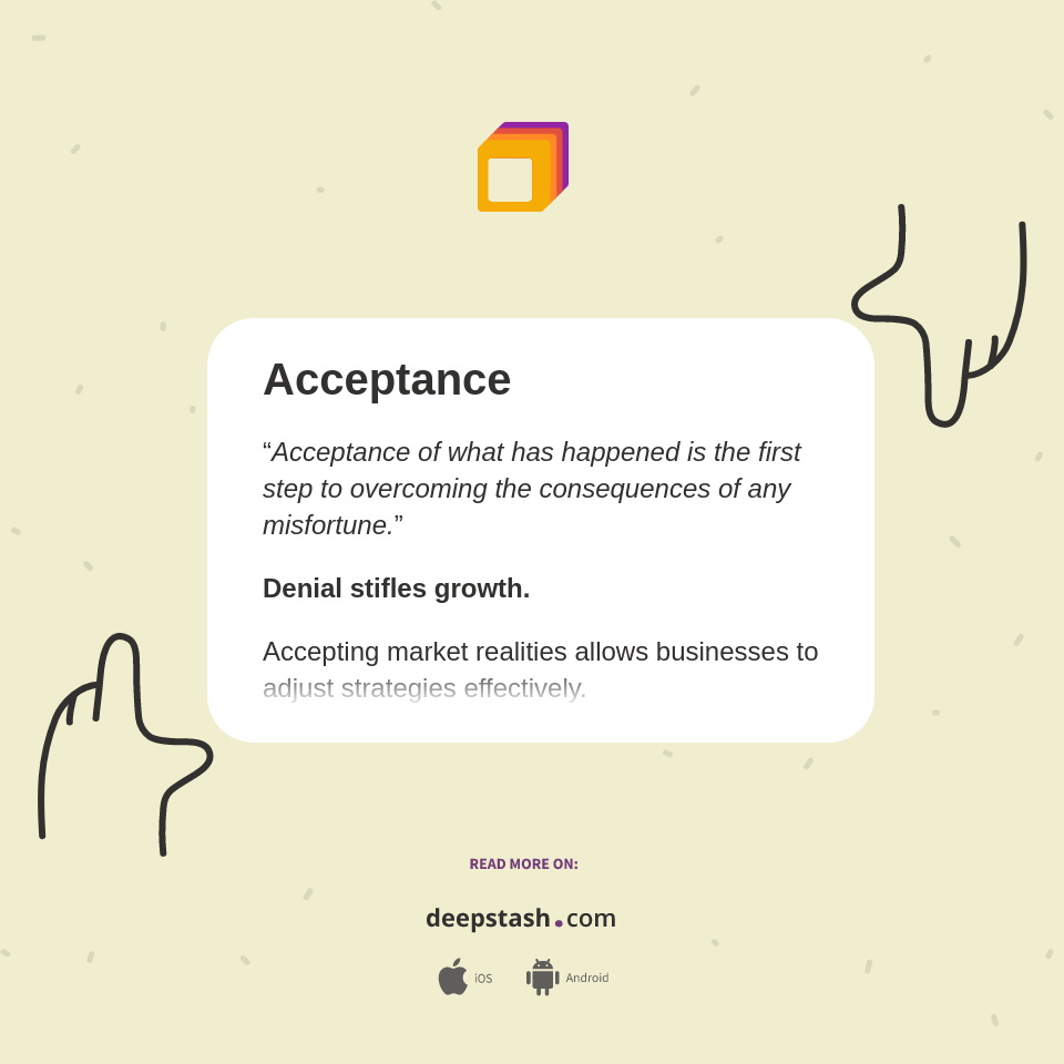 Acceptance - Deepstash