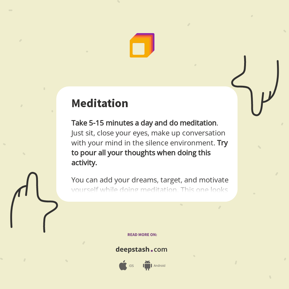 Meditation - Deepstash