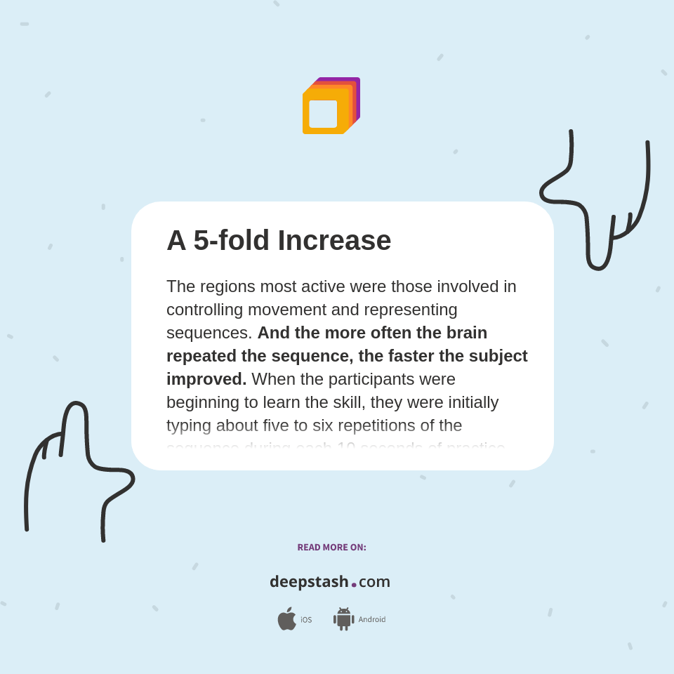 A 5-fold Increase - Deepstash